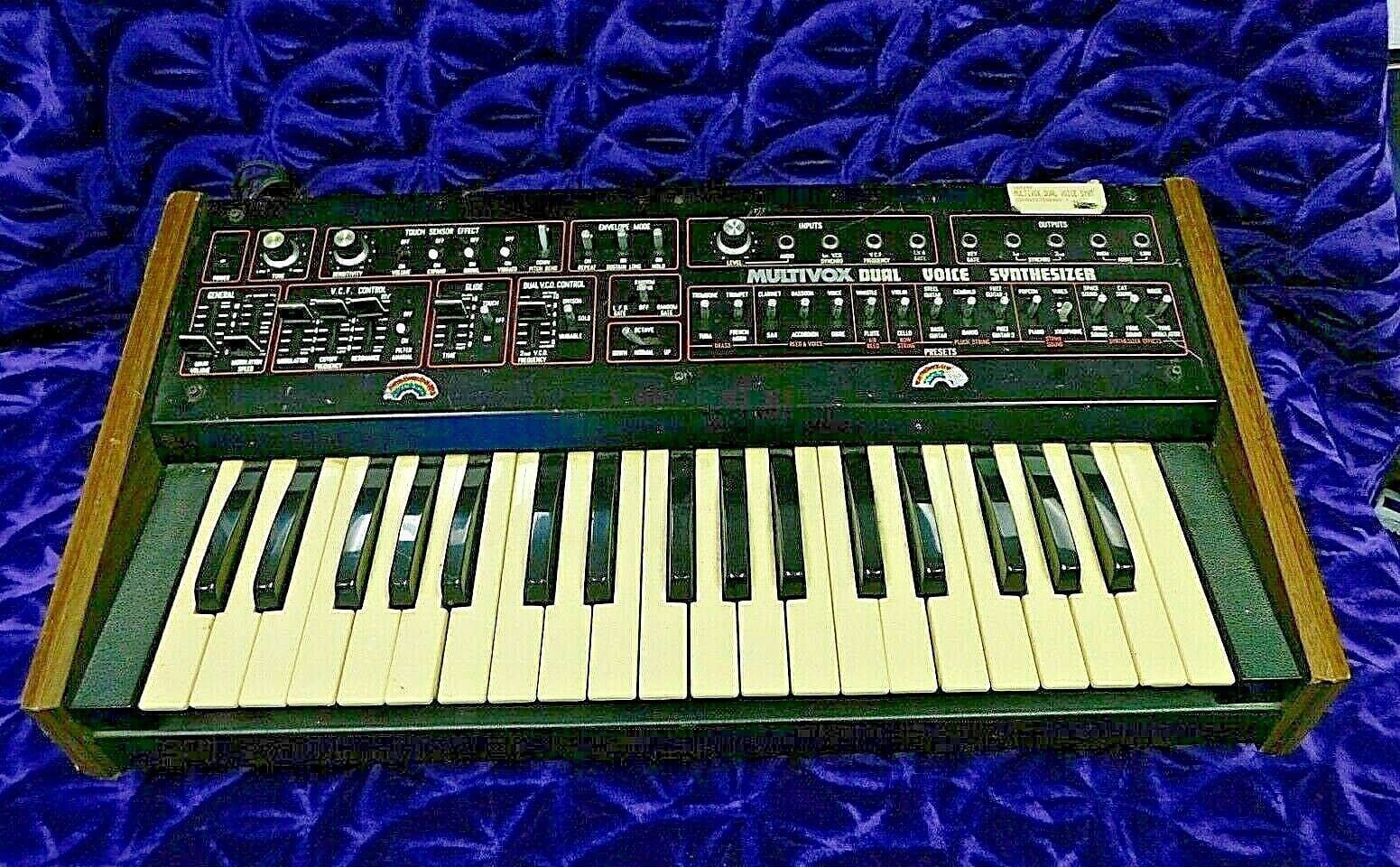 MATRIXSYNTH: Vintage 1978 Multivox MX-75 / Pulser Dual Voice Synthesizer