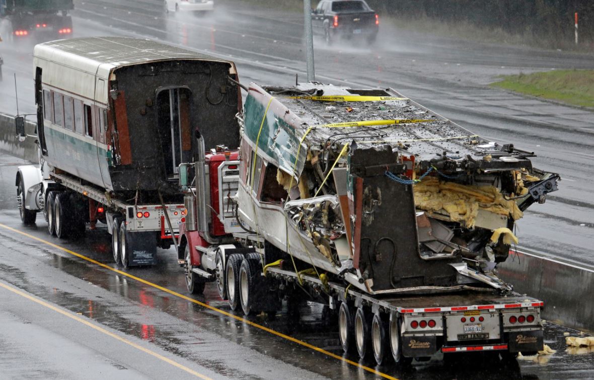 Just A Car Guy: that Amtrak derailed in Washington state 9 days ago ...