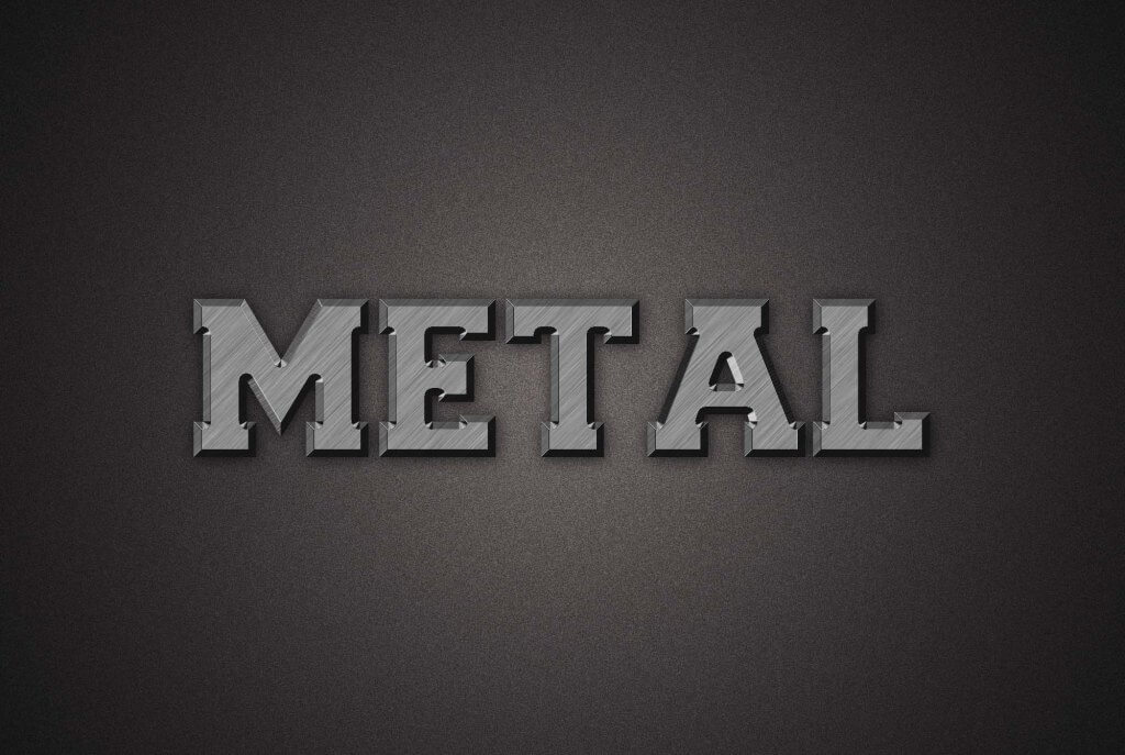 Cara Membuat Teks Efek Metal dengan Adobe Photoshop CS3 - Kumpulan Tutorial