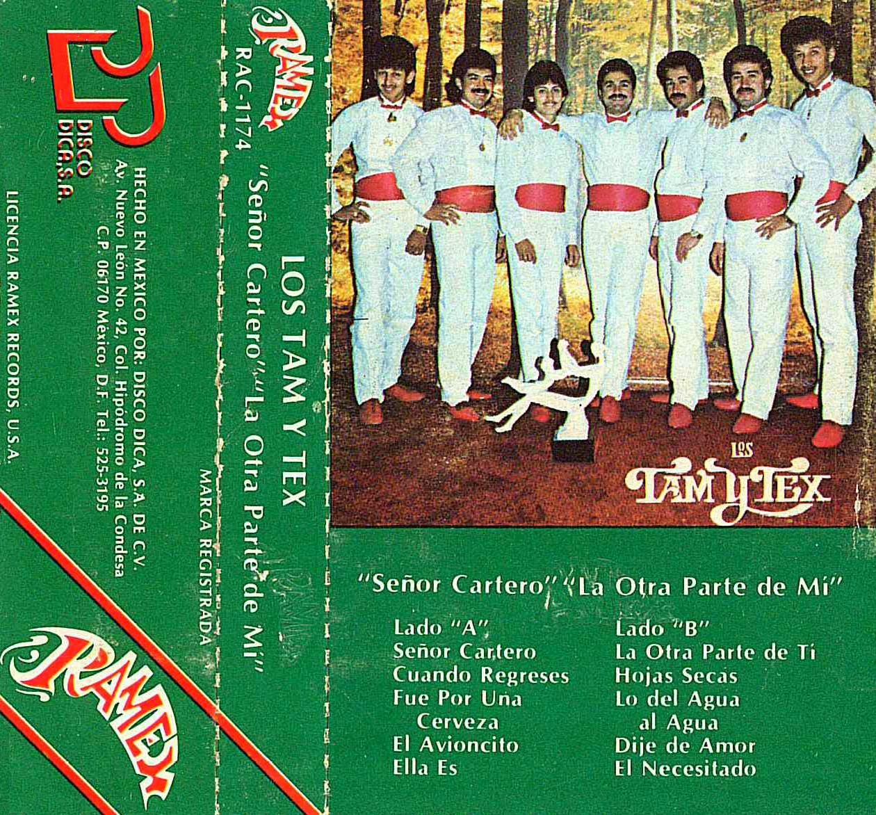 EL RECUERDO DE LA MUSICA GRUPERA: LOS TAM Y TEX - SEÑOR CARTERO