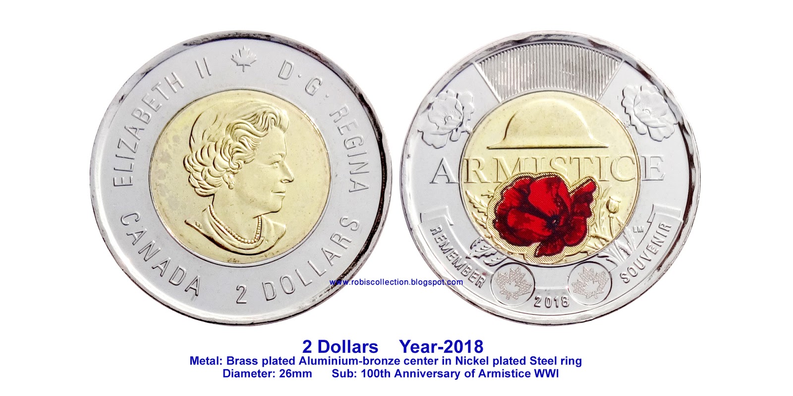 UNUSUAL & MULTICOLOR COINS: CANADA