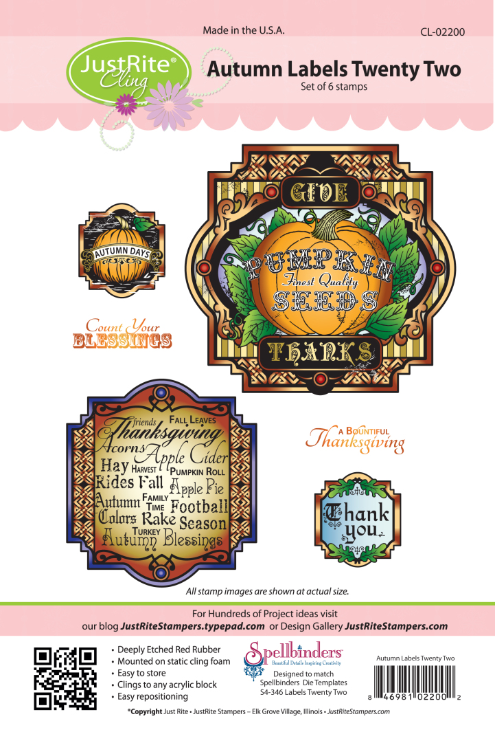 Snippets of Paper: Autumn Labels 22