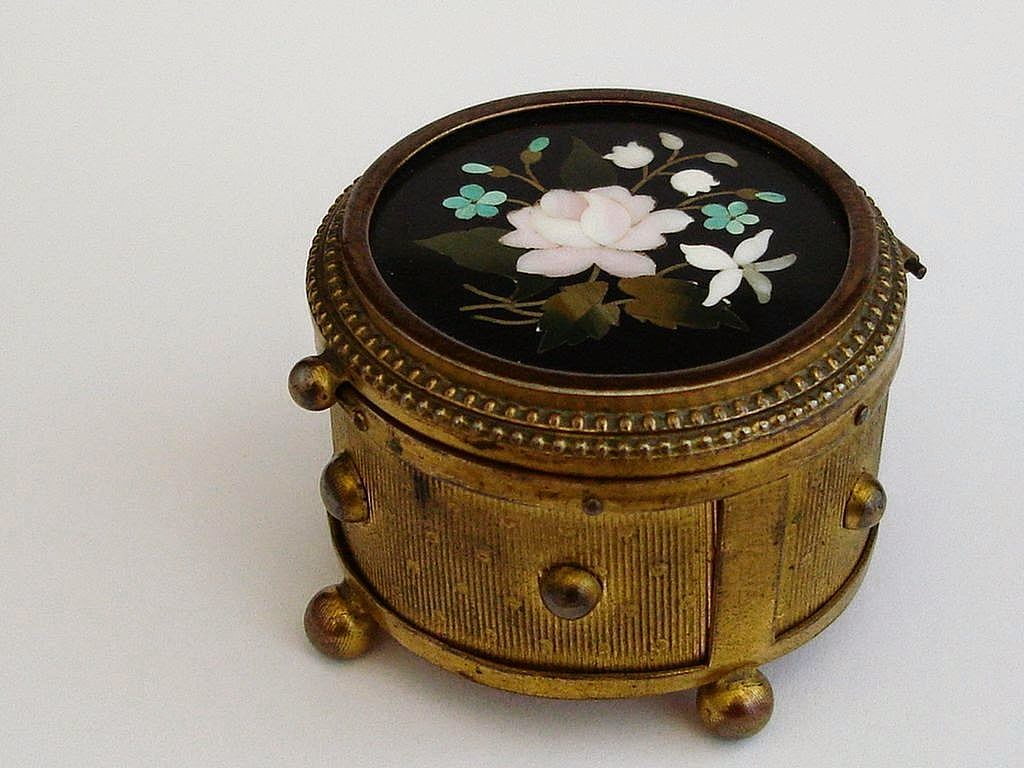 Pietra Dura Micro Mosaic Box