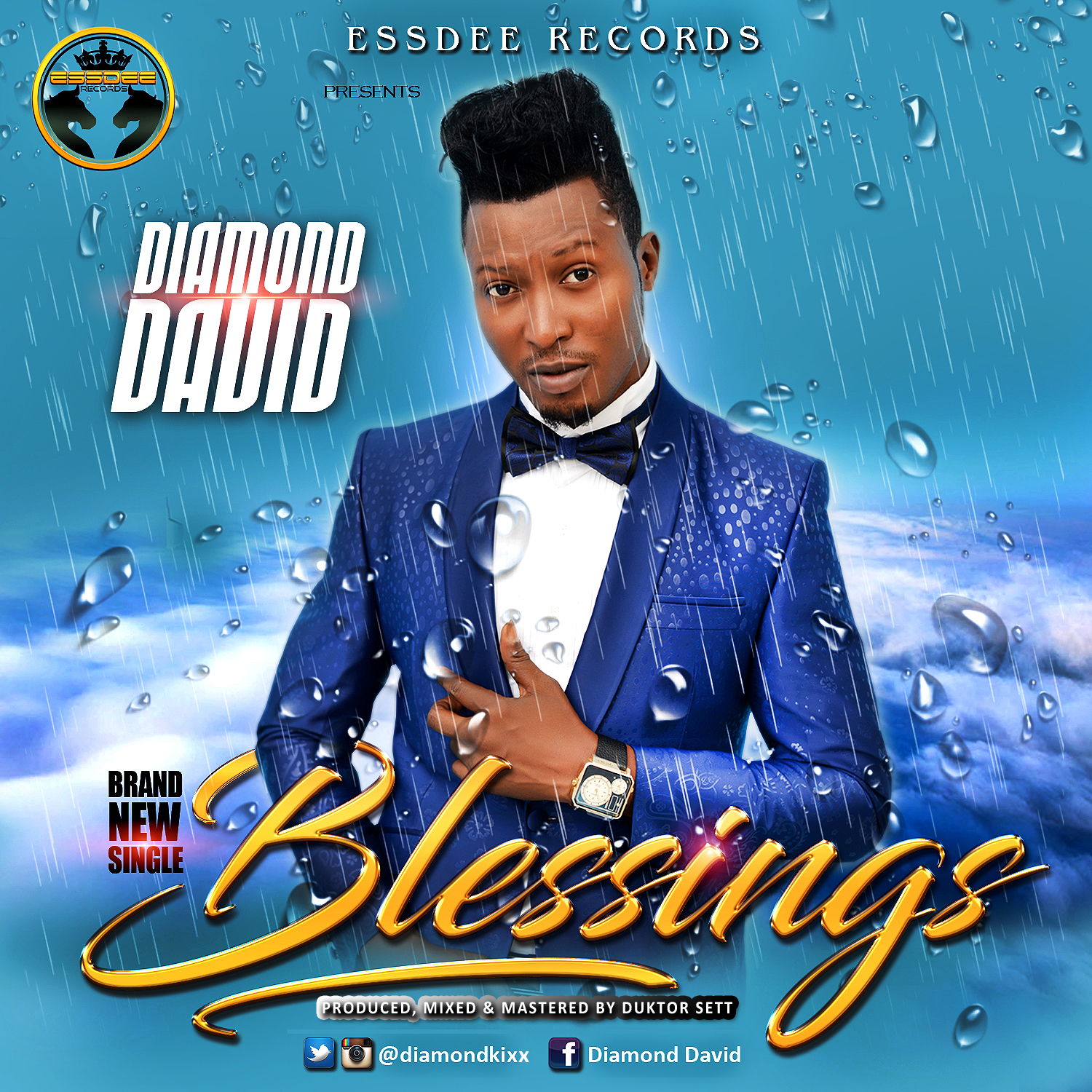 Welcome To EAZYMEDIA: MUSIC: Diamond David - Blessings @diamondkixx
