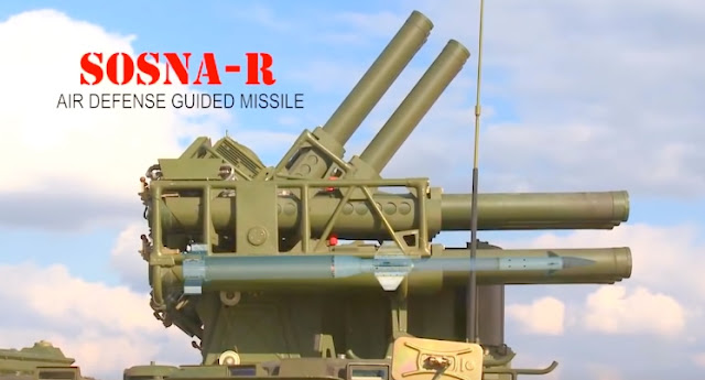 Military and Commercial Technology: Sosna tracked air defense system