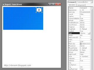 Visual Basic Learning: Exit or Close Button With Effect [VB 6.0]