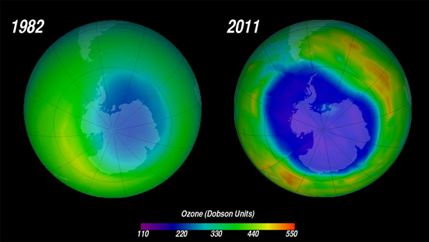 Gritos del planeta: ADELGAZAMIENTO DE LA OZONOSFERA