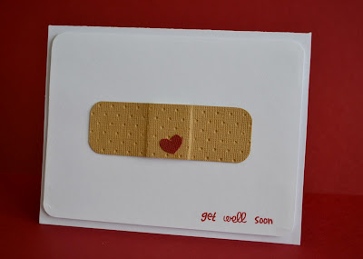 19Eighty Expressions: Bandaid Get Well Card