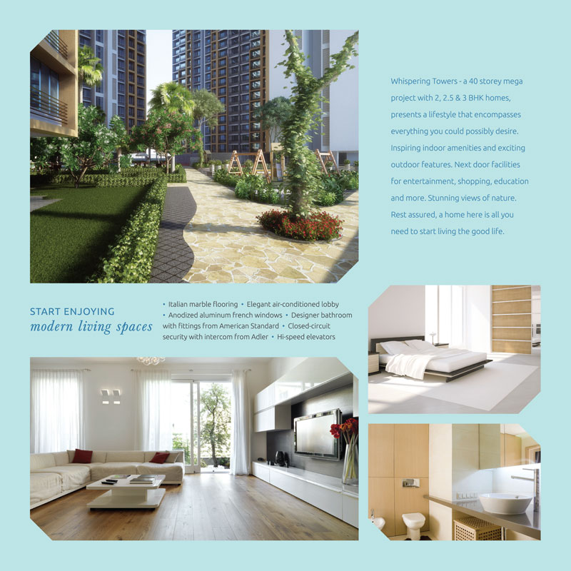 Pre LAUNCH :2013 Whispering Towers, a newly launched project by HDIL ...