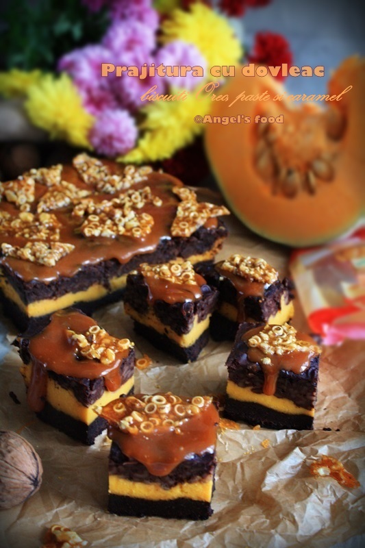 Angel's food: Prajitura cremoasa cu dovleac si paste