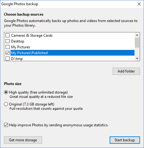 Picasa integration with Google Photos