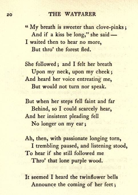 “The Wayfarer” | Ella Higginson