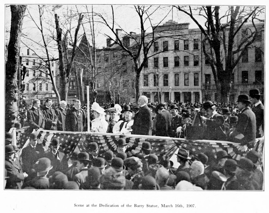 Philly & Stuff: Dedication of Commodore John Barry Statue - March 16, 1907