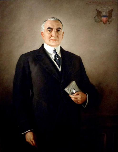 The Portrait Gallery: Warren G. Harding