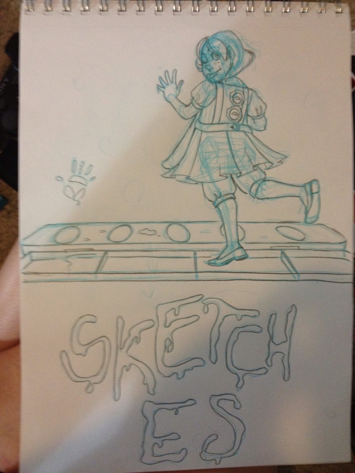 Painting a Double Page Spread