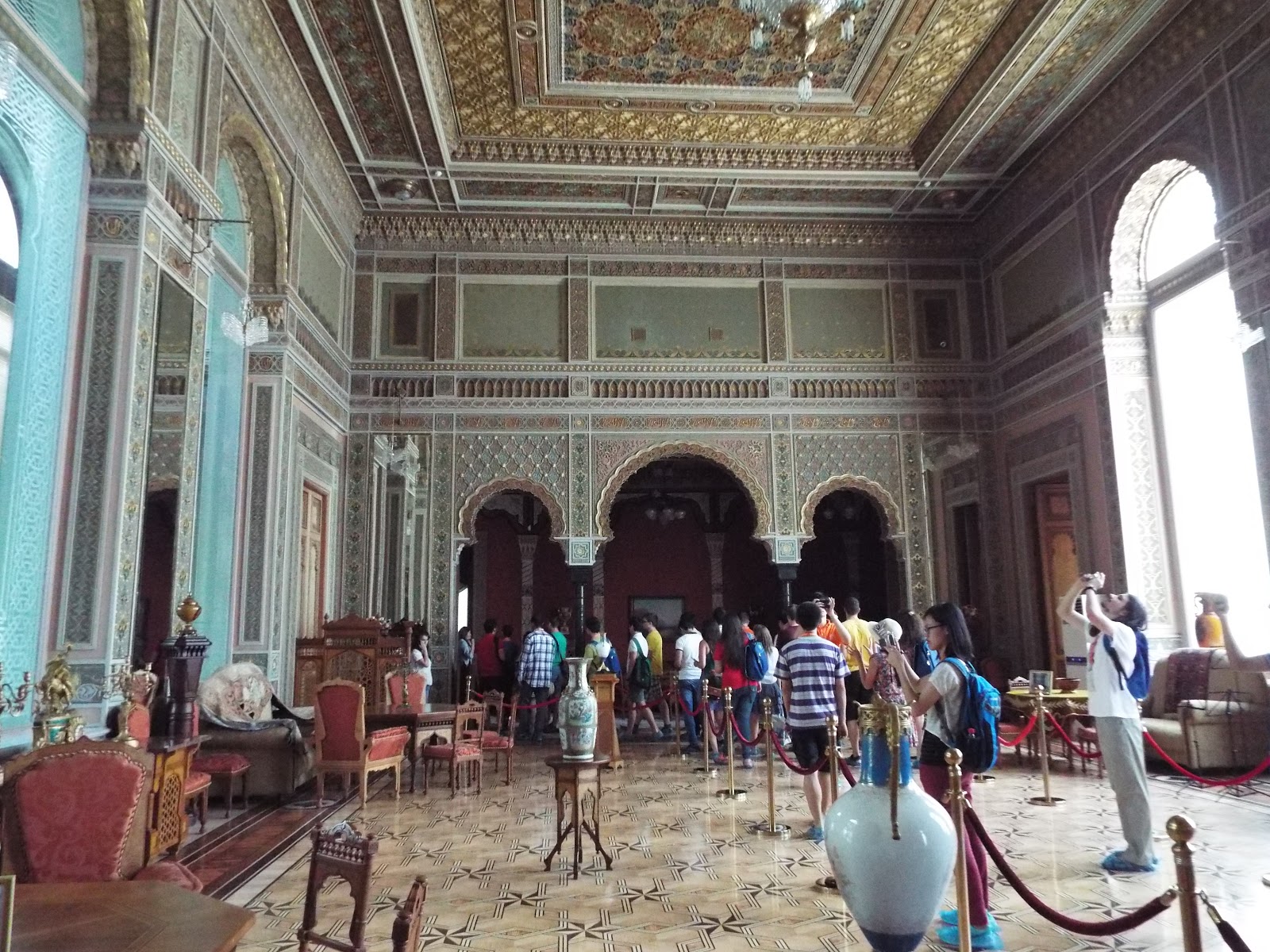 What's up on the olympiads?: Running through a museum