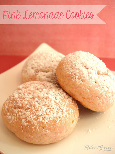 Silver Boxes: Pink Lemonade Cookies