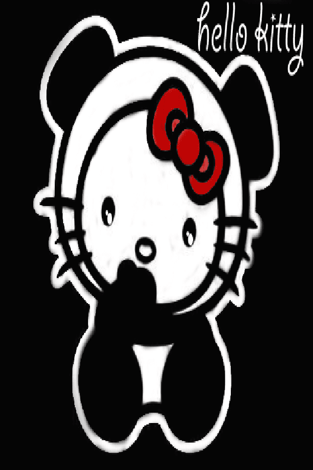 Duffy Draws: Hello Kitty Panda-Iphone