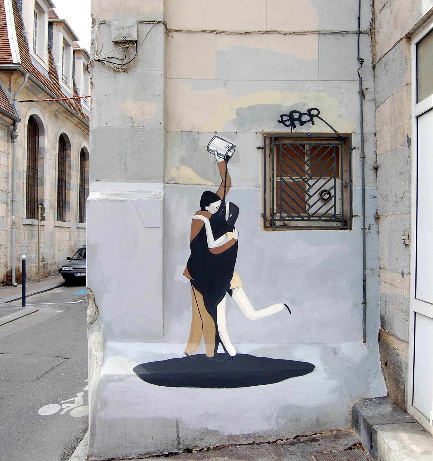 Escif New Mural In Besancon, France – StreetArtNews