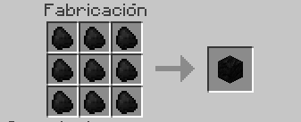 Carbón De Minecraft