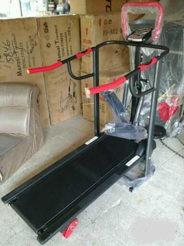 Jual Alat Fitnes Treadmill Manual 5 Fungsi Total Anti Gores TL-003 AG ...