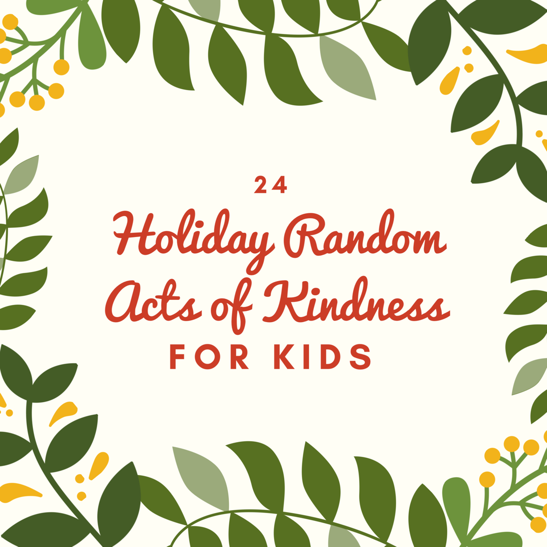 In The Cat Cave: Holiday Random Acts of Kindness For Kids | Christmas ...