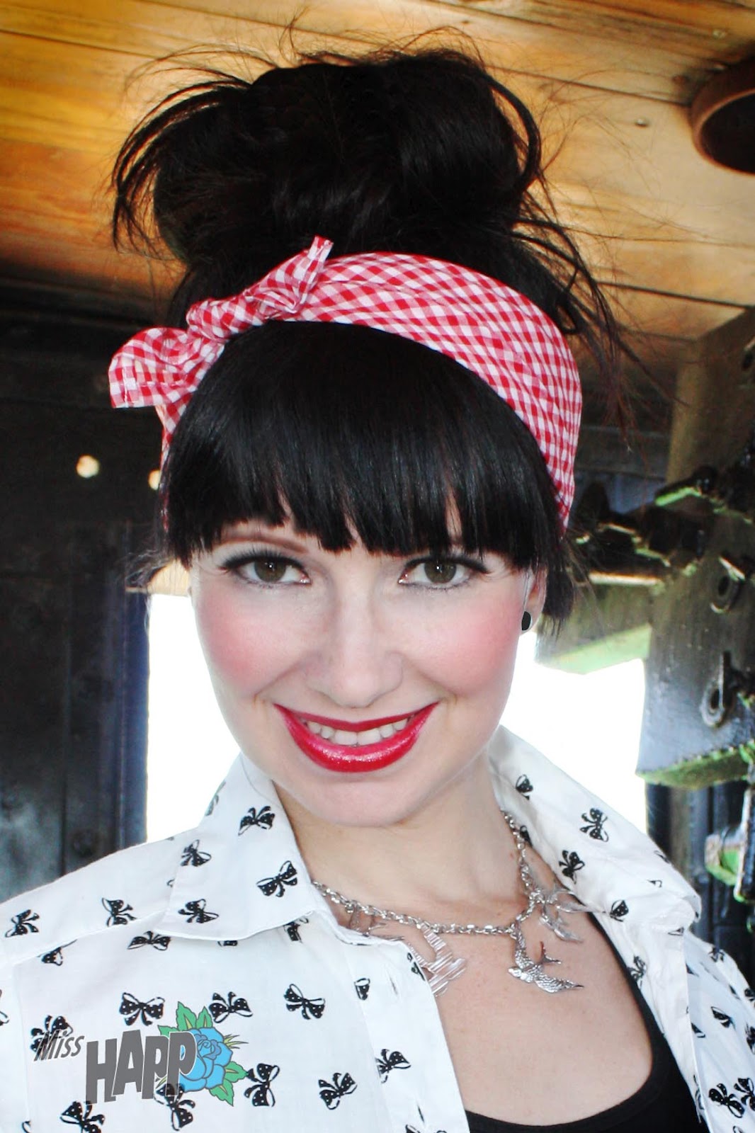 Rockabilly Pin Up Hair Bandana