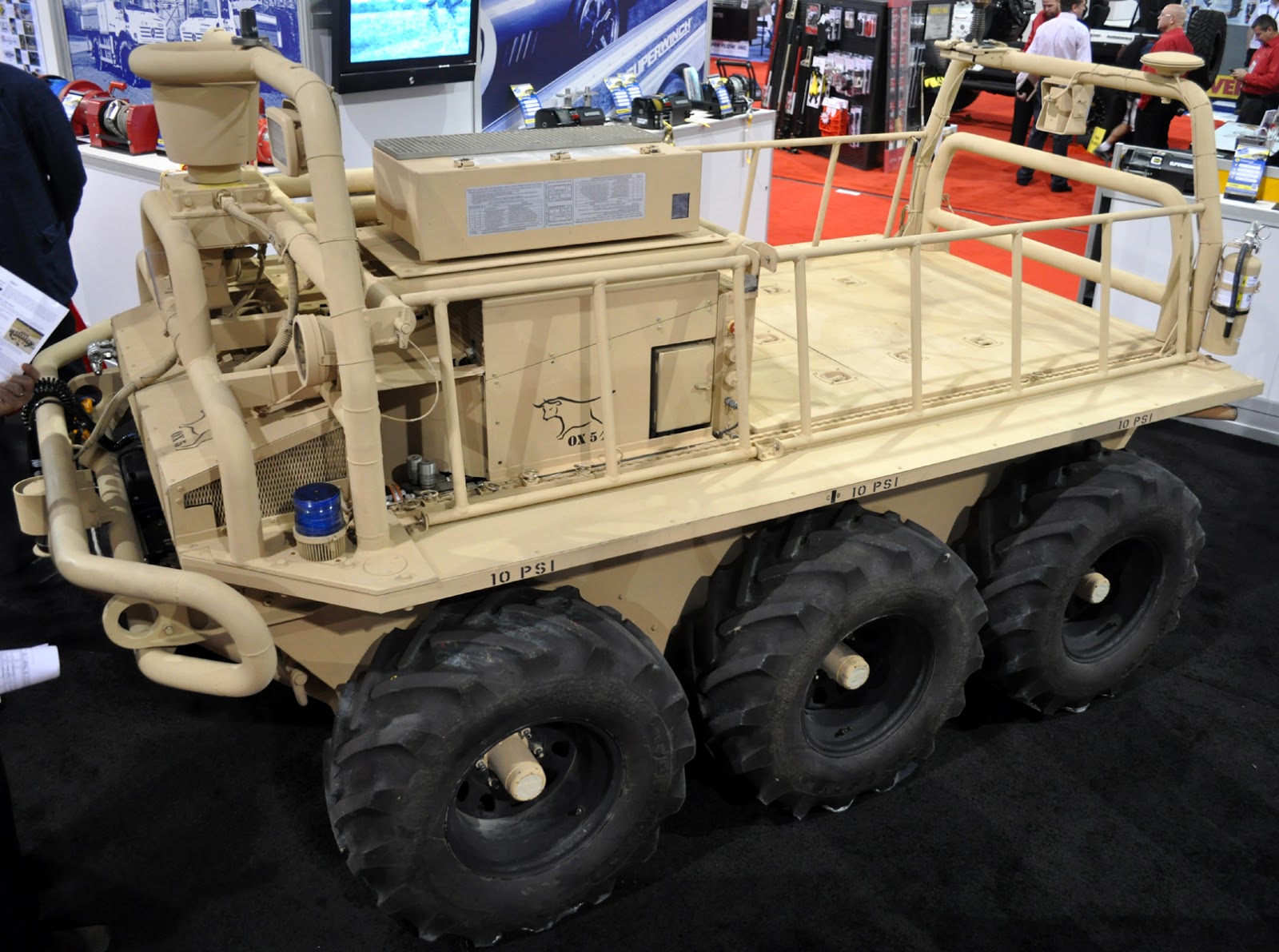 Just A Car Guy: 6 and 8 wheel drive also on display at SEMA