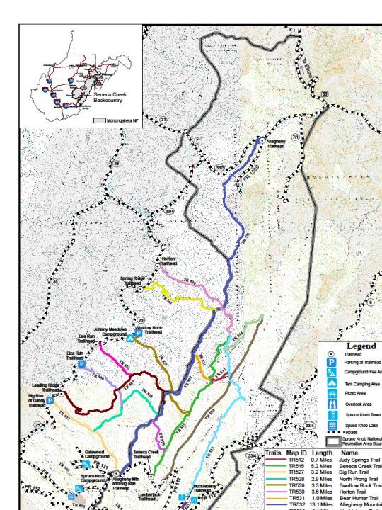 The Search for Native Salmonids - Terra firma: Seneca Creek Backcountry ...