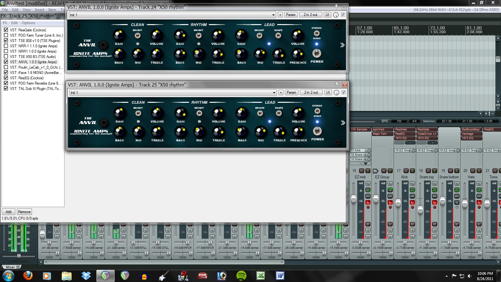 A Sonorous Pose: The Anvil - Ignite Amps Newest VST Plugin