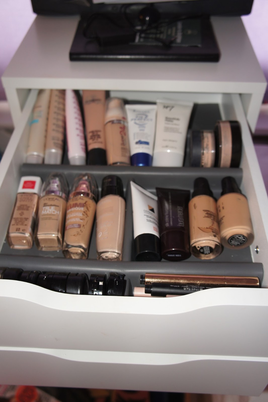 JennyMaycup: Ikea Alex Make Up Storage