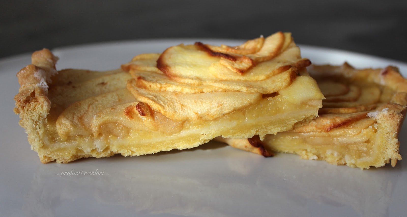 Torta di mele con brisee di M.Roux e zonzolata .....