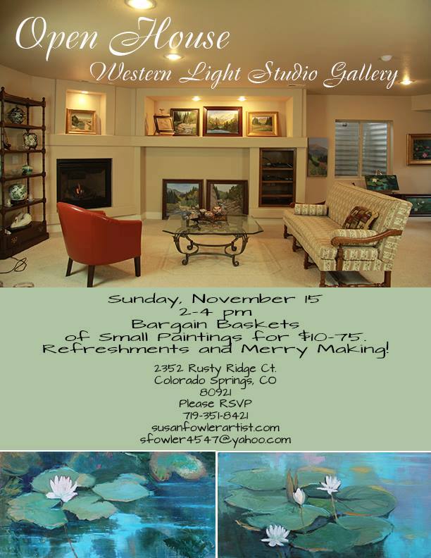 Susan Fowler Fine Art: SUSAN FOWLER ART EVENT- Save The Date - November ...