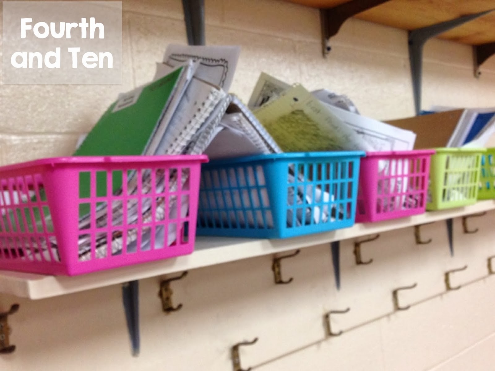 Fourth and Ten: Organization in a Departmentalized Classroom: A Bright Idea