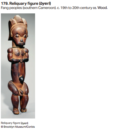 AP Art History 250: 179. Reliquary figure (byeri)