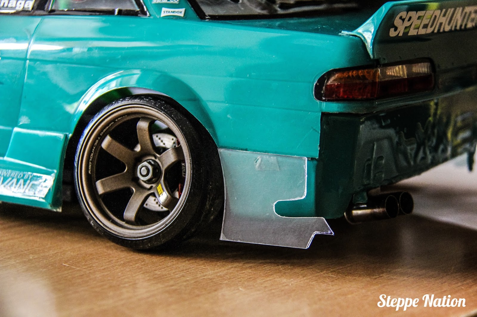 Steppe Nation: Step #1 | S13 Rocket Bunny | Rear Diffuser