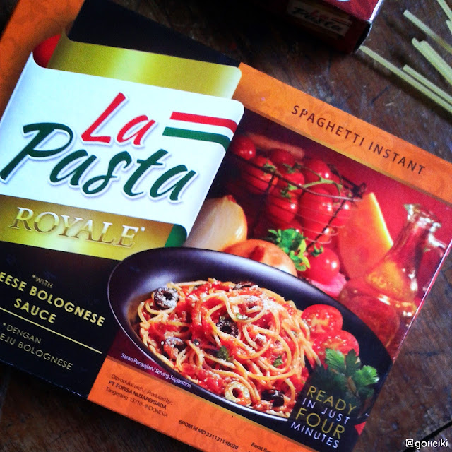 goheikitchen: La Pasta: Royale - Instant Spaghetti for Quick Tasty Day ...
