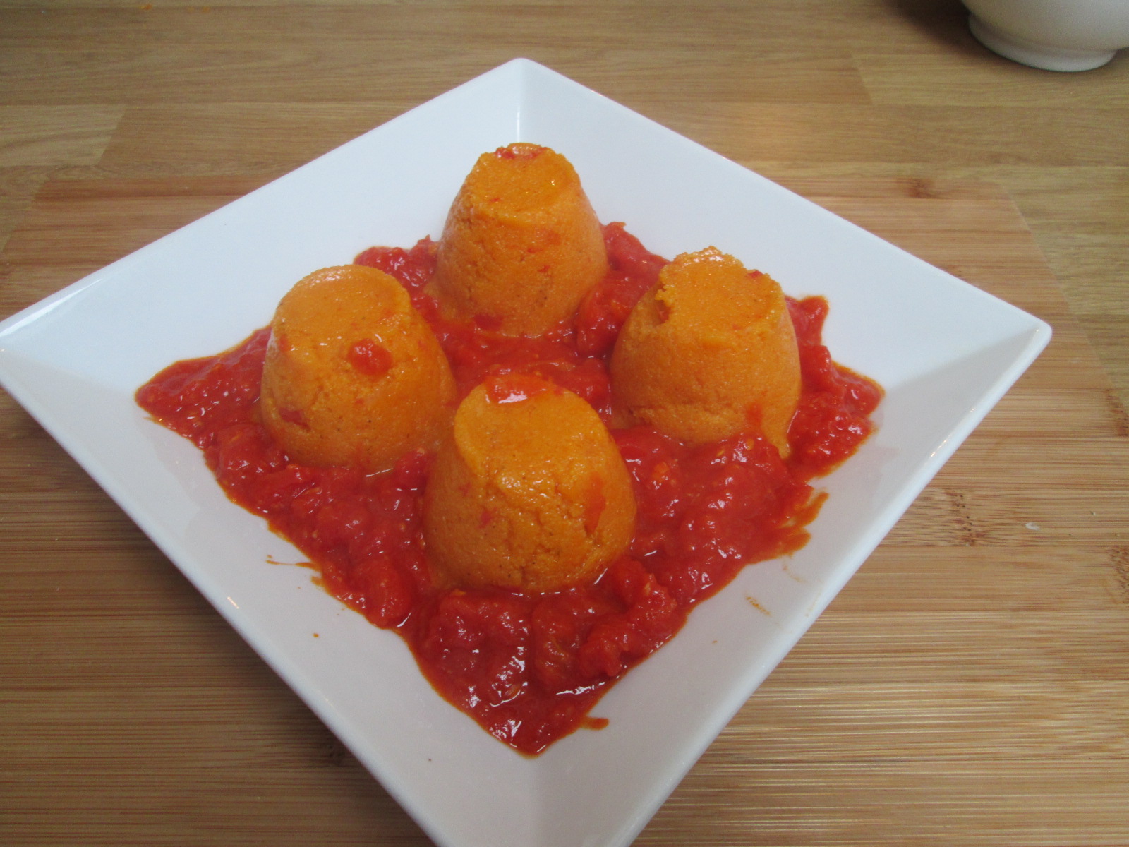 Togo - Tomato Cornmeal Cakes