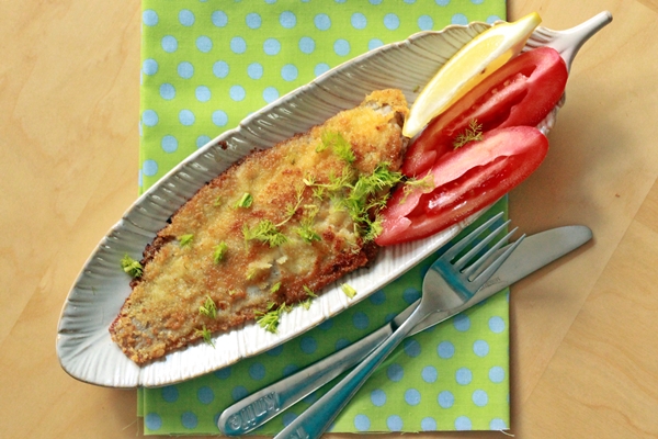 Keptas jūros liežuvis