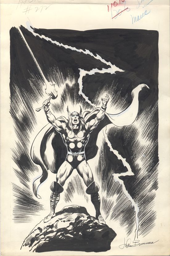 සිත්තර වරුණ: චිත්‍රකතා ලොව මයිකල් ඇන්ජලෝ John Buscema