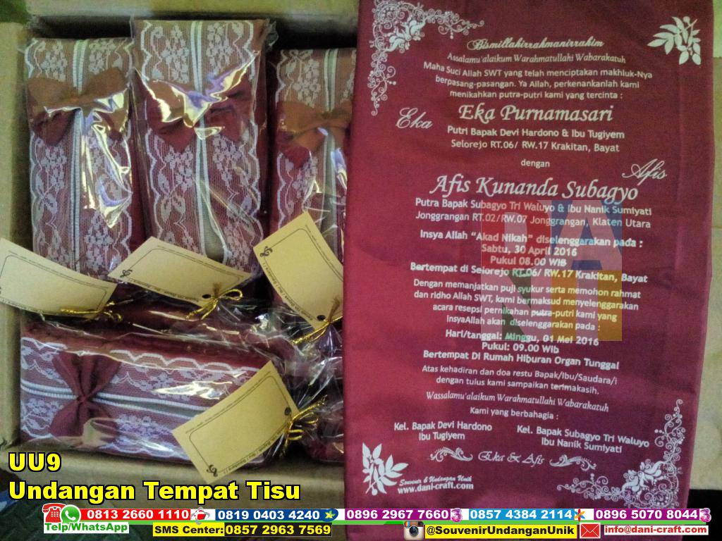 Undangan Tempat Tissue, Undangan Sarung Tisu,Pernikahan Unik | Souvenir ...