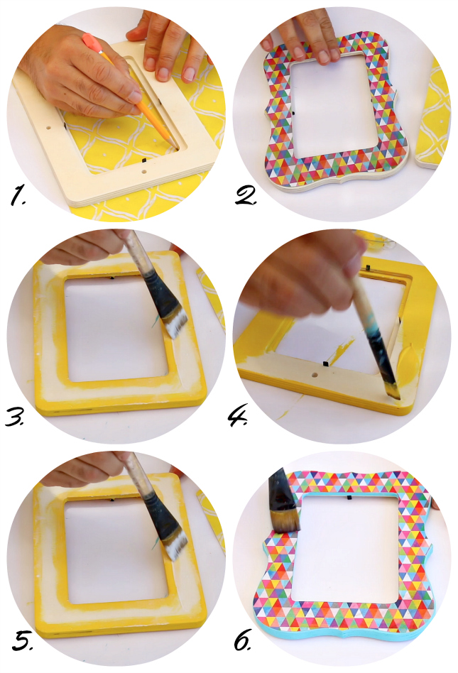 Mark Montano: Colorful Dollar Store Frames