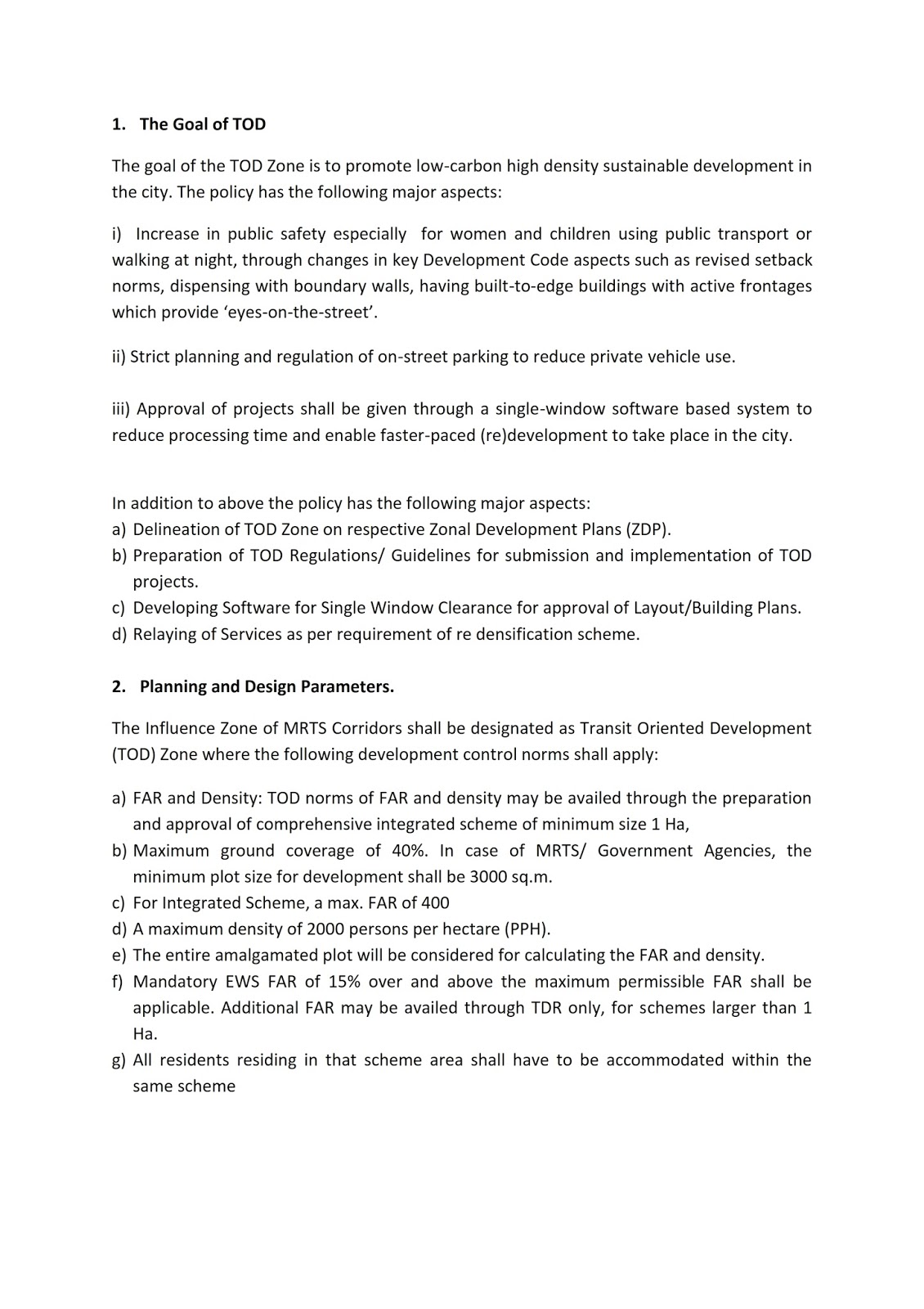 p.s.uttarwar: TRANSIT ORIENTED DEVELOPMENT (TOD) POLICY : Case Study ...