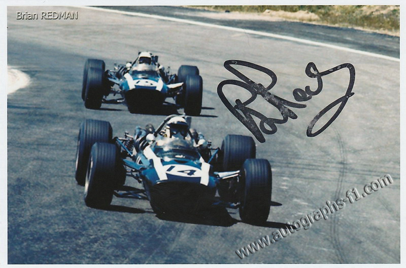 Autographs-F1: Brian REDMAN