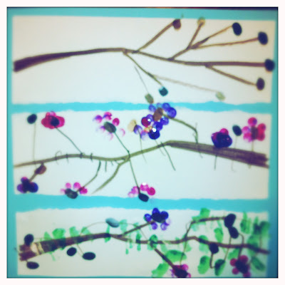 {4} Times The Fun: Spring Craft: Tree Blossoms