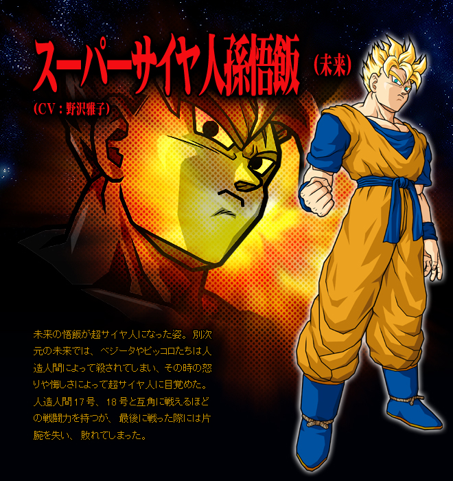TEMAS VARIOS: trajes y transformaciones de gohan