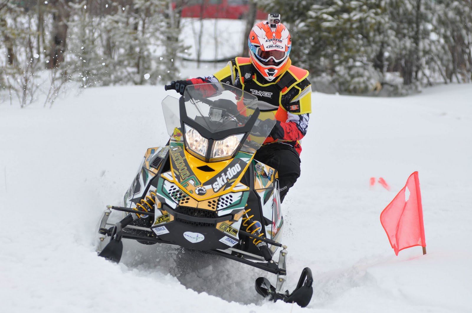 Clarkson Cleans-Up At Snowmobile Challenge - - The Adirondack Almanack