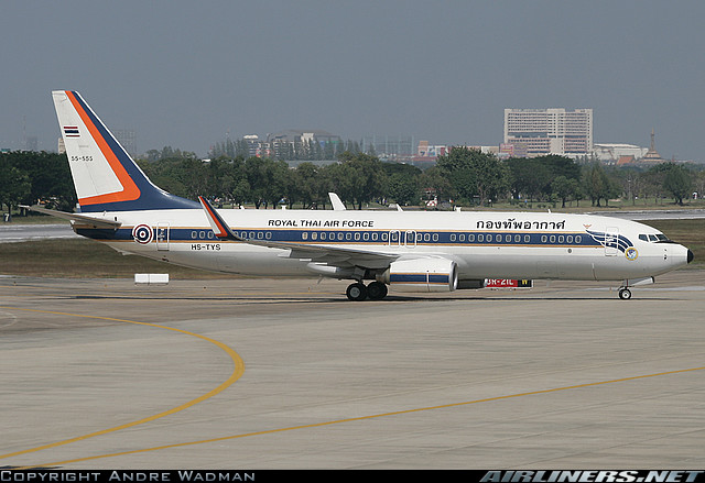 Thailandscale144: 1/144 BOEING 737-800 ROYAL THAI AIR FORCE FOR ROYAL ...
