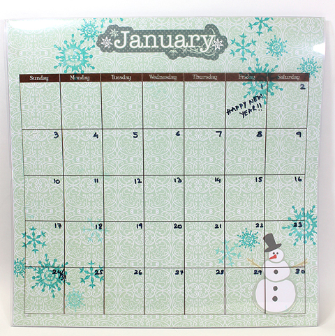 sei lifestyle: DIY Calendar