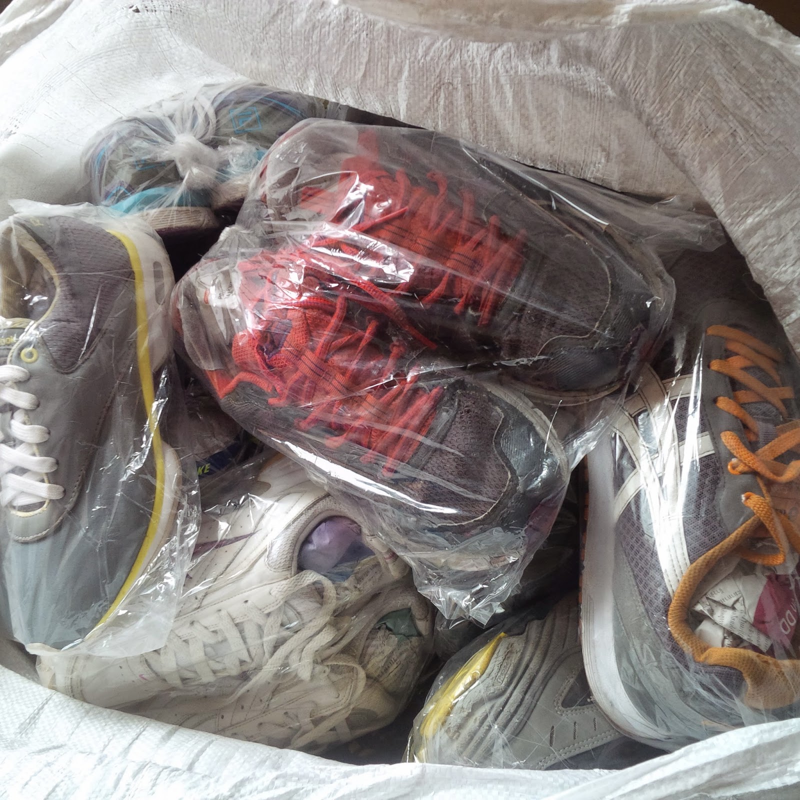 borong kasut bundle/terpakai berjenama terkenal